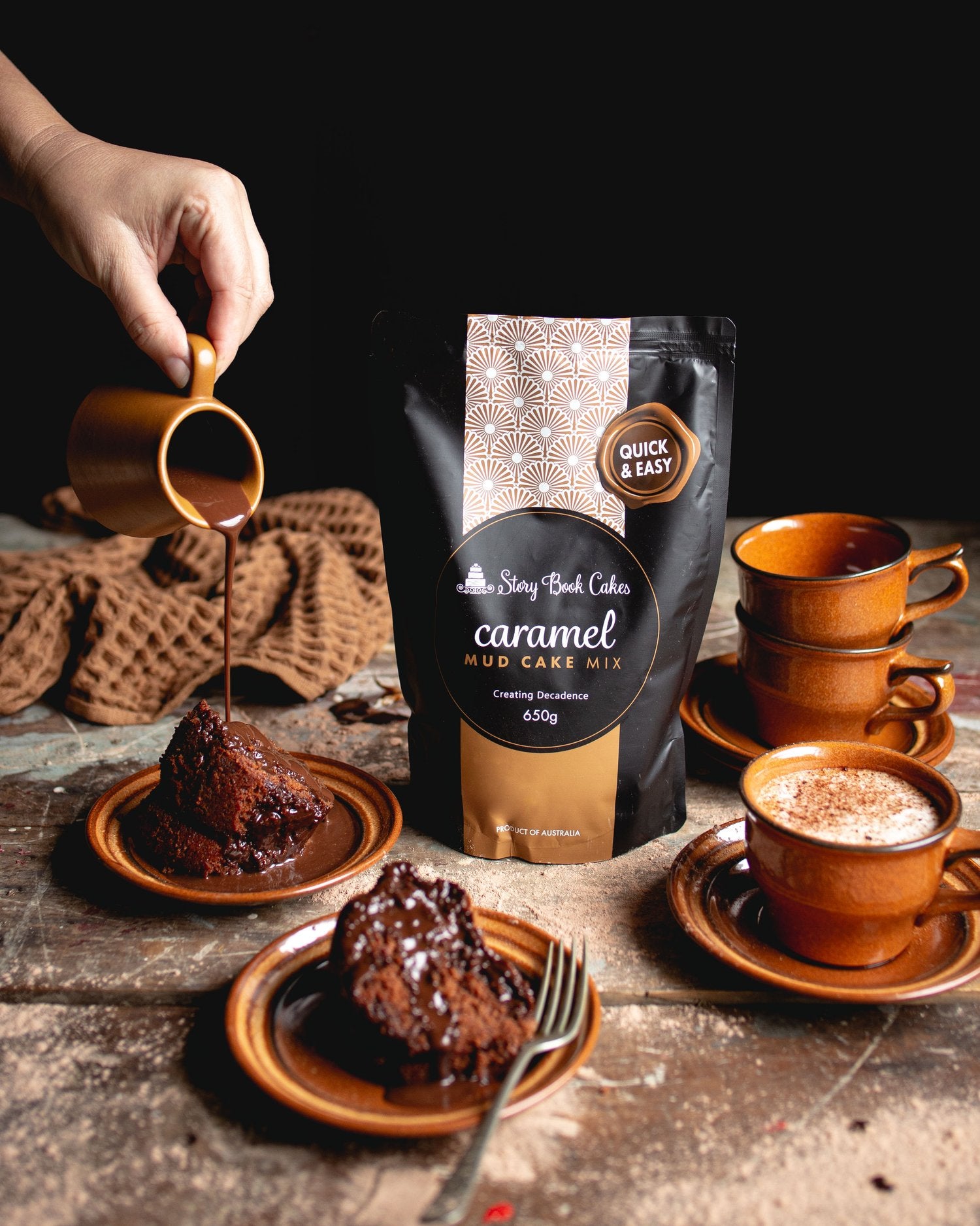 Caramel Mud Cake Mix | Soul Food Depot & Gallery