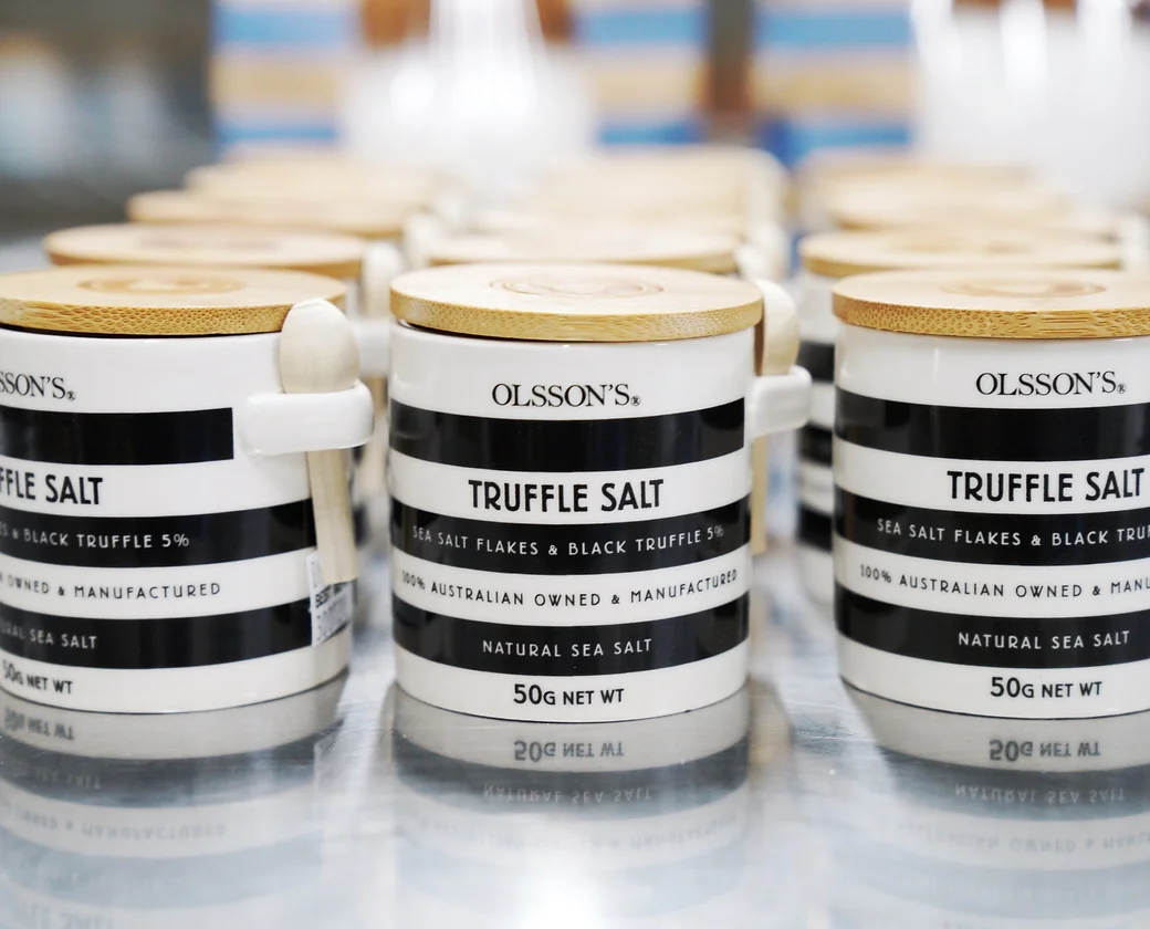 Stone Jar Truffle Salt - Olsson's Salt | Soul Food Depot & Gallery